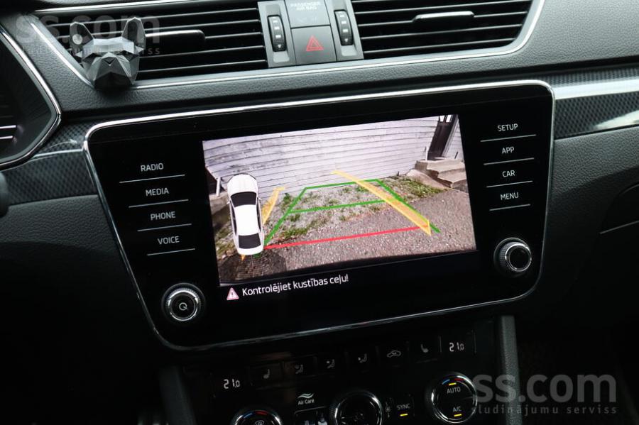 Black Skoda SuperB 2019 in Valmiera, with an engine capacity of 2.00 L and mileage of 140 thousand km for 21800 €, photo 28 on AUTOMOTO.COM.LV