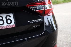 Black Skoda SuperB 2019 in Valmiera, with an engine capacity of 2.00 L and mileage of 140 thousand km for 21800 €, photo 35 on AUTOMOTO.COM.LV