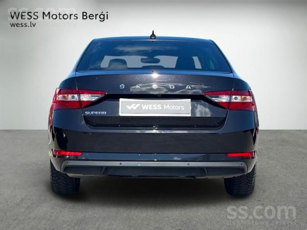 Black Skoda SuperB 2020 in Riga, with an engine capacity of 1.50 L and mileage of 146 thousand km for 16990 €, photo 4 on AUTOMOTO.COM.LV