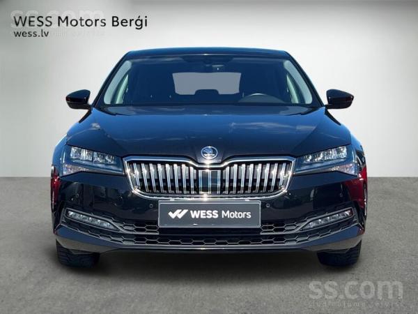 Black Skoda SuperB 2020 in Riga, with an engine capacity of 1.50 L and mileage of 146 thousand km for 16990 €, photo 5 on AUTOMOTO.COM.LV
