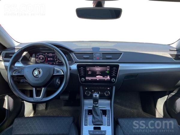 Black Skoda SuperB 2020 in Riga, with an engine capacity of 1.50 L and mileage of 146 thousand km for 16990 €, photo 8 on AUTOMOTO.COM.LV