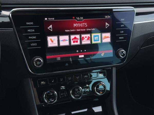Melns Skoda SuperB 2020 Pērnava, ar dzinēja tilpumu 2.00 L un nobraukumu 244 tūkst. km par 18900 €, foto 8 vietnē AUTOMOTO.COM.LV