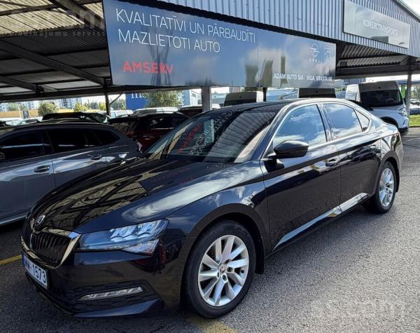 Melns Skoda SuperB 2020 Rīga, ar dzinēja tilpumu 1.50 L un nobraukumu 75 tūkst. km par 17500 €, foto 1 vietnē AUTOMOTO.COM.LV