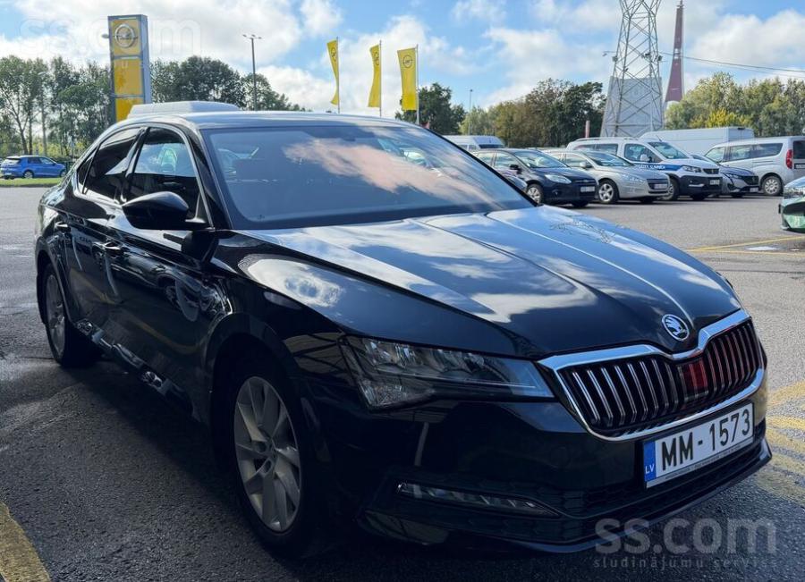 Melns Skoda SuperB 2020 Rīga, ar dzinēja tilpumu 1.50 L un nobraukumu 75 tūkst. km par 17500 €, foto 3 vietnē AUTOMOTO.COM.LV