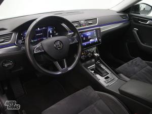 Black Skoda SuperB 2021 in Vilnius, with an engine capacity of 1.50 L and mileage of 169 thousand km for 18199 €, photo 16 on AUTOMOTO.COM.LV