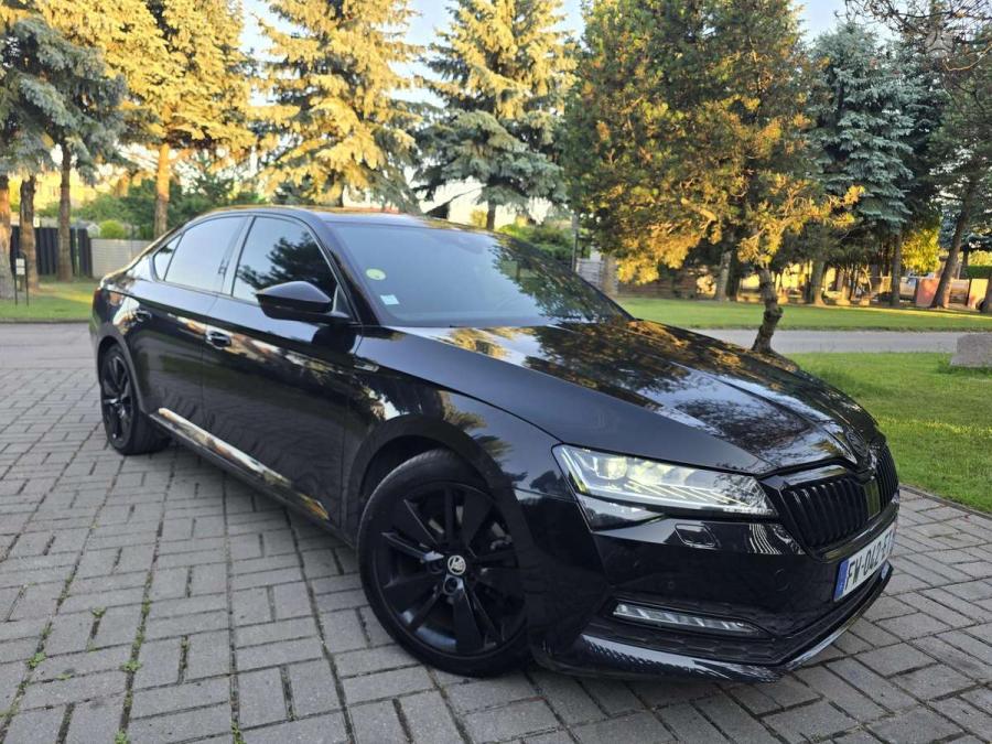 Black Skoda SuperB 2021 in Kaunas, with an engine capacity of 1.97 L and mileage of 260 thousand km for 16300 €, photo 5 on AUTOMOTO.COM.LV