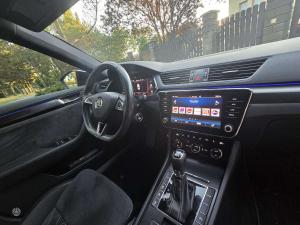 Black Skoda SuperB 2021 in Kaunas, with an engine capacity of 1.97 L and mileage of 260 thousand km for 16300 €, photo 15 on AUTOMOTO.COM.LV