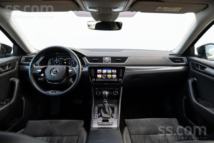 Melns Skoda SuperB 2021 Rīga, ar dzinēja tilpumu 1.40 L un nobraukumu 52 tūkst. km par 23800 €, foto 8 vietnē AUTOMOTO.COM.LV