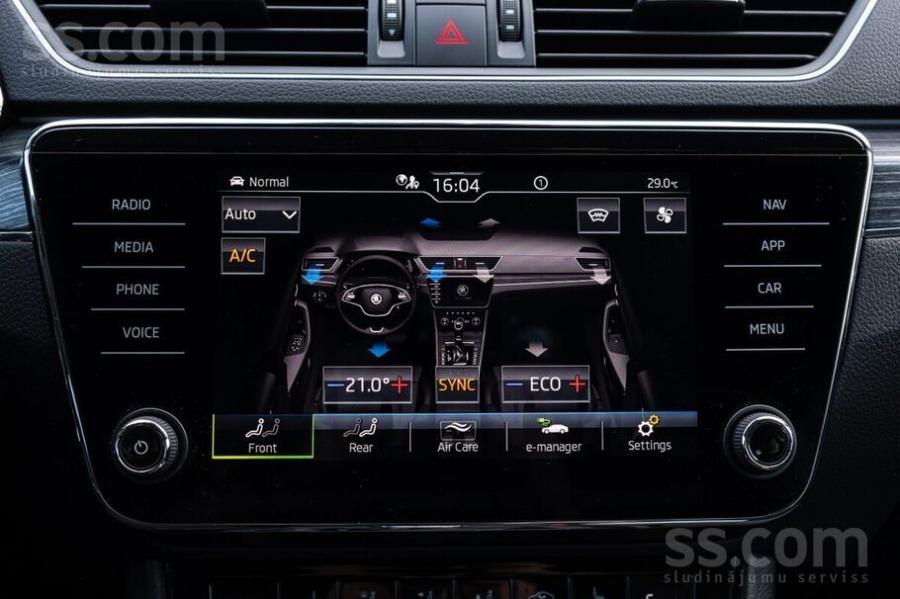 Melns Skoda SuperB 2021 Rīga, ar dzinēja tilpumu 1.40 L un nobraukumu 52 tūkst. km par 23800 €, foto 20 vietnē AUTOMOTO.COM.LV