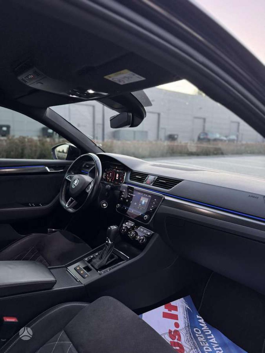 Melns Skoda SuperB 2021 Viļņa, ar dzinēja tilpumu 1.97 L un nobraukumu 240 tūkst. km par 19900 €, foto 7 vietnē AUTOMOTO.COM.LV