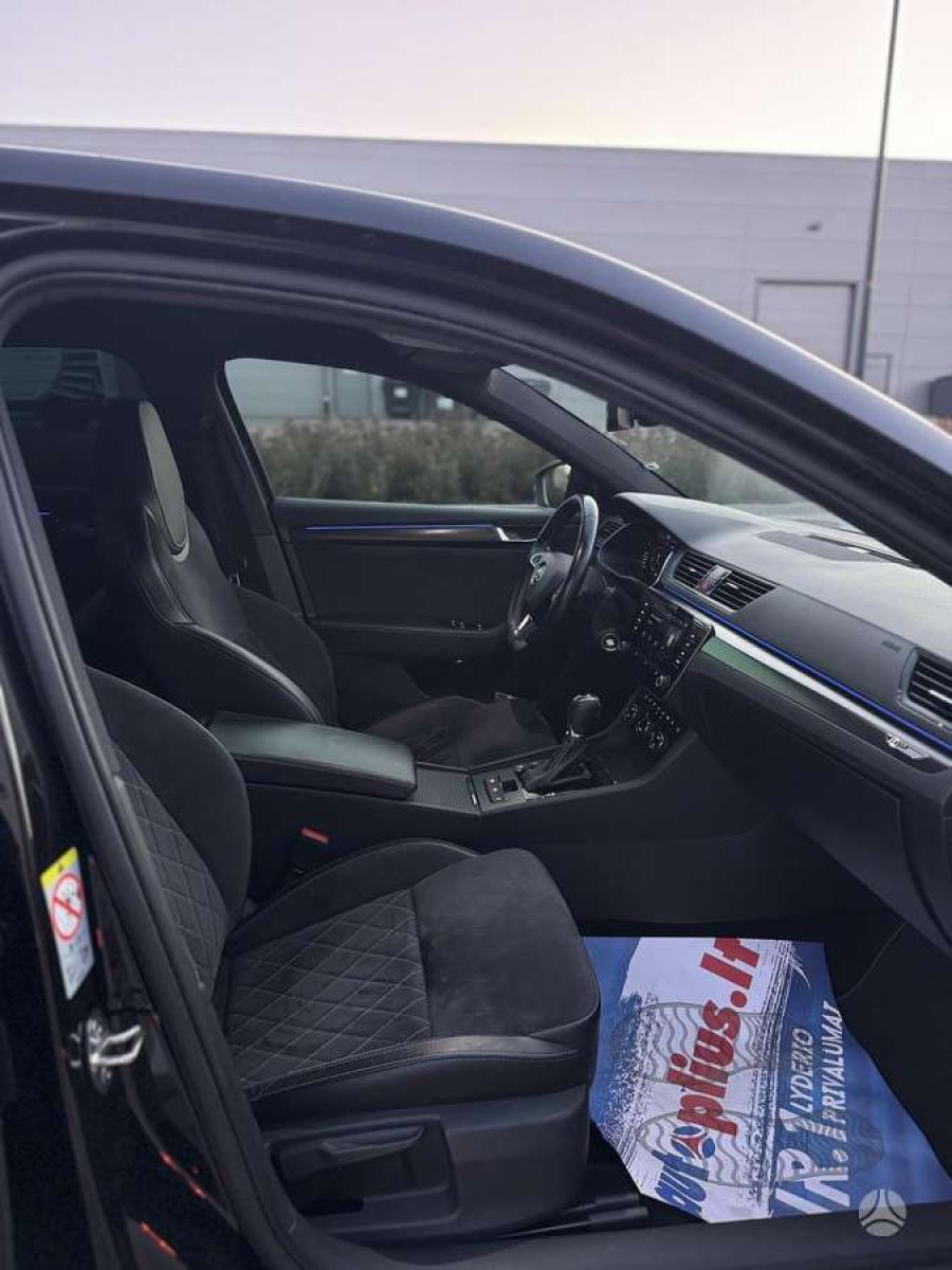 Melns Skoda SuperB 2021 Viļņa, ar dzinēja tilpumu 1.97 L un nobraukumu 240 tūkst. km par 19900 €, foto 8 vietnē AUTOMOTO.COM.LV