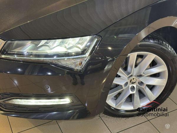 Black Skoda SuperB 2022 in Vilnius, with an engine capacity of 1.97 L and mileage of 94 thousand km for 21950 €, photo 3 on AUTOMOTO.COM.LV