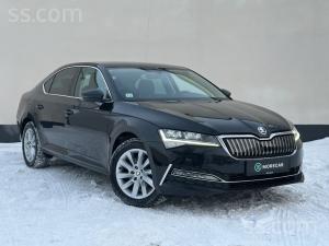 Black Skoda SuperB 2022 in Riga, with an engine capacity of 1.40 L and mileage of 77 thousand km for 19950 €, photo 3 on AUTOMOTO.COM.LV