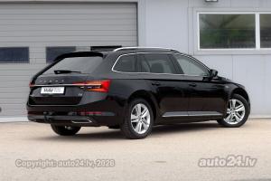 Black Skoda SuperB 2022 in Jelgava, with an engine capacity of 1.40 L and mileage of 123 thousand km for 24851 €, photo 6 on AUTOMOTO.COM.LV