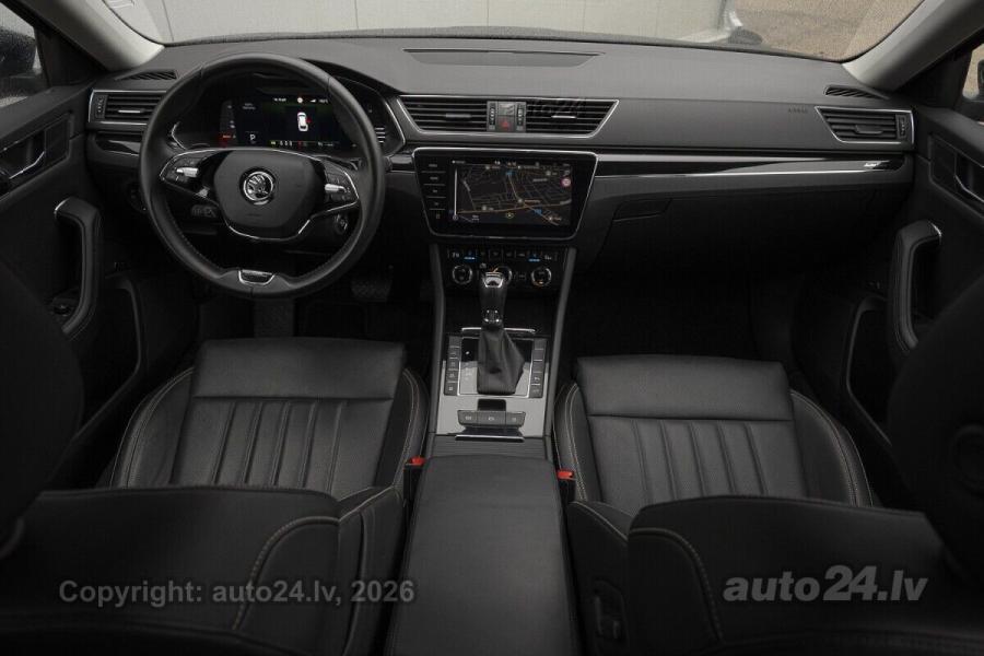 Black Skoda SuperB 2022 in Jelgava, with an engine capacity of 1.40 L and mileage of 123 thousand km for 24851 €, photo 10 on AUTOMOTO.COM.LV
