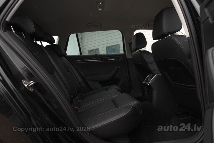 Black Skoda SuperB 2022 in Jelgava, with an engine capacity of 1.40 L and mileage of 123 thousand km for 24851 €, photo 11 on AUTOMOTO.COM.LV