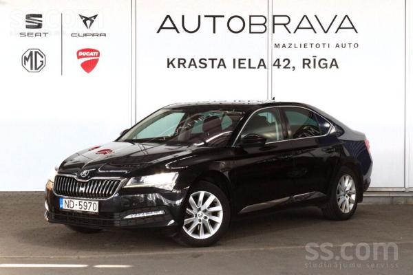 Melns Skoda SuperB 2022 Rīga, ar dzinēja tilpumu 1.50 L un nobraukumu 119 tūkst. km par 18200 €, foto 1 vietnē AUTOMOTO.COM.LV