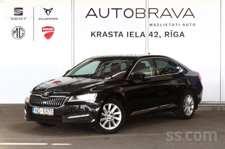 Melns Skoda SuperB 2022 Rīga, ar dzinēja tilpumu 1.50 L un nobraukumu 119 tūkst. km par 18200 €, foto 1 vietnē AUTOMOTO.COM.LV