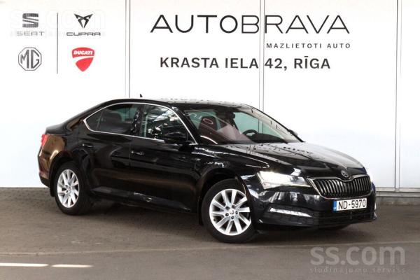 Melns Skoda SuperB 2022 Rīga, ar dzinēja tilpumu 1.50 L un nobraukumu 119 tūkst. km par 18200 €, foto 3 vietnē AUTOMOTO.COM.LV