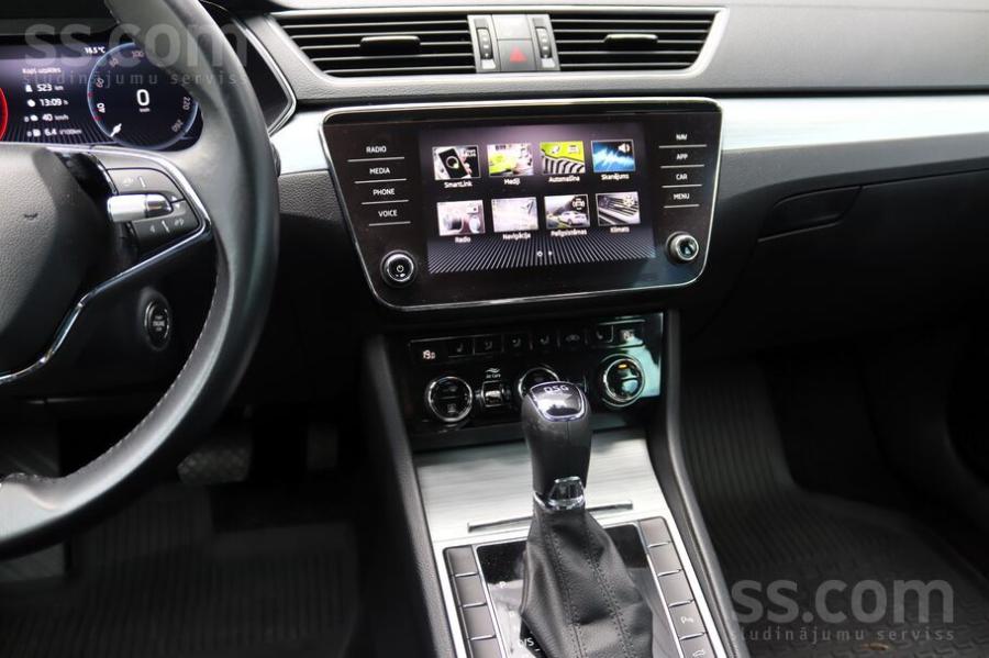 Melns Skoda SuperB 2022 Rīga, ar dzinēja tilpumu 1.50 L un nobraukumu 119 tūkst. km par 18200 €, foto 13 vietnē AUTOMOTO.COM.LV