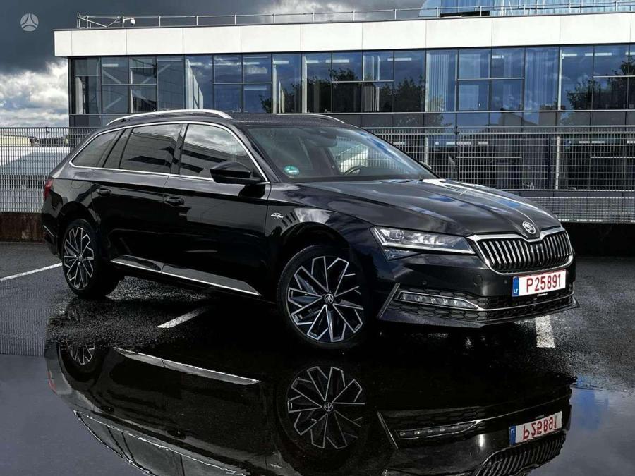 Melns Skoda SuperB 2022 Viļņa, ar dzinēja tilpumu 1.97 L un nobraukumu 184 tūkst. km par 22300 €, foto 1 vietnē AUTOMOTO.COM.LV