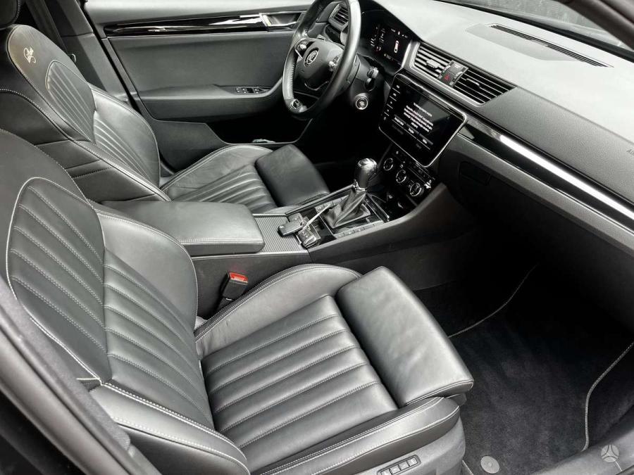 Melns Skoda SuperB 2022 Viļņa, ar dzinēja tilpumu 1.97 L un nobraukumu 184 tūkst. km par 22300 €, foto 14 vietnē AUTOMOTO.COM.LV