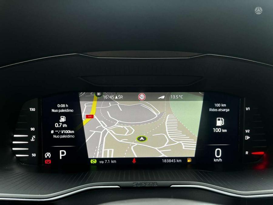 Melns Skoda SuperB 2022 Viļņa, ar dzinēja tilpumu 1.97 L un nobraukumu 184 tūkst. km par 22300 €, foto 18 vietnē AUTOMOTO.COM.LV