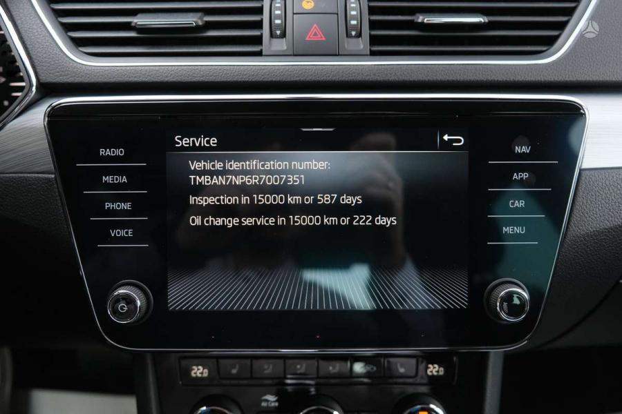 Melns Skoda SuperB 2023 Viļņa, ar dzinēja tilpumu 1.50 L un nobraukumu 107 tūkst. km par 21600 €, foto 13 vietnē AUTOMOTO.COM.LV