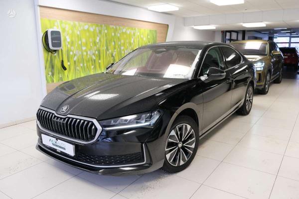 Melns Skoda SuperB 2024 Viļņa, ar dzinēja tilpumu 1.50 L un nobraukumu 44 tūkst. km par 29500 €, foto 1 vietnē AUTOMOTO.COM.LV