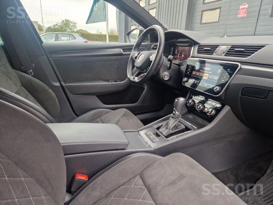 Melns Skoda SuperB 2024 Jelgava, ar dzinēja tilpumu 2.00 L un nobraukumu 83 tūkst. km par 29900 €, foto 19 vietnē AUTOMOTO.COM.LV