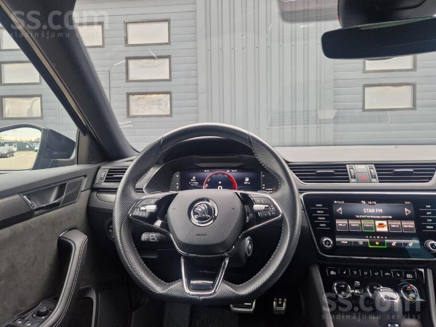 Melns Skoda SuperB 2024 Jelgava, ar dzinēja tilpumu 2.00 L un nobraukumu 83 tūkst. km par 29900 €, foto 23 vietnē AUTOMOTO.COM.LV