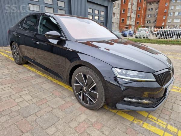 Melns Skoda SuperB 2024 Jelgava, ar dzinēja tilpumu 2.00 L un nobraukumu 83 tūkst. km par 29900 €, foto 3 vietnē AUTOMOTO.COM.LV