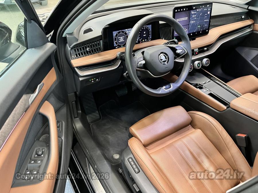 Black Skoda SuperB 2024 in Tallinn, with an engine capacity of 1.50 L and mileage of 47 thousand km for 34900 €, photo 8 on AUTOMOTO.COM.LV