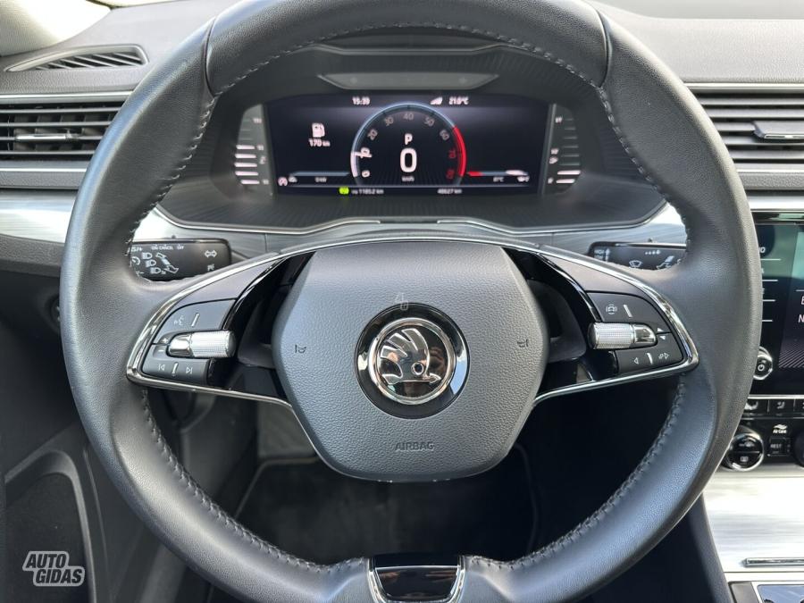 Melns Skoda SuperB 2024 Avižieniai, ar dzinēja tilpumu 1.50 L un nobraukumu 49 tūkst. km par 23500 €, foto 7 vietnē AUTOMOTO.COM.LV