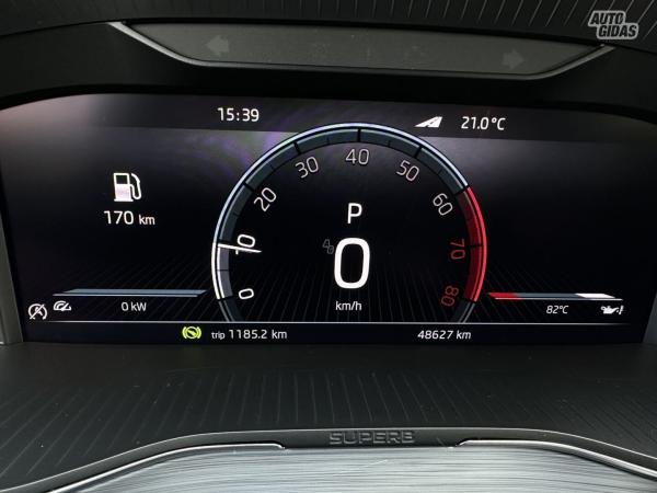 Черный Шкода Суперб 2024 в Авиженяй, объемом двигателя 1.50 л и пробегом 49 тыс. км за 23500 €, фото 7 на AUTOMOTO.COM.LV