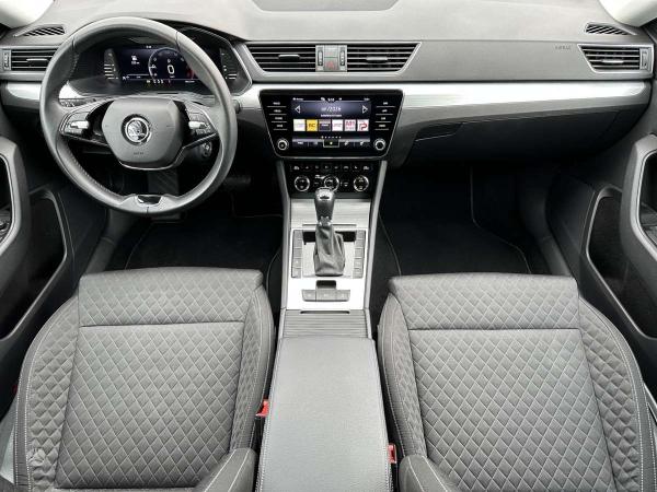Black Skoda SuperB 2024 in Vilnius, with an engine capacity of 1.50 L and mileage of 49 thousand km for 23500 €, photo 3 on AUTOMOTO.COM.LV