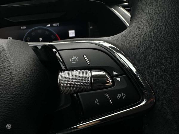 Black Skoda SuperB 2024 in Vilnius, with an engine capacity of 1.50 L and mileage of 49 thousand km for 23500 €, photo 9 on AUTOMOTO.COM.LV