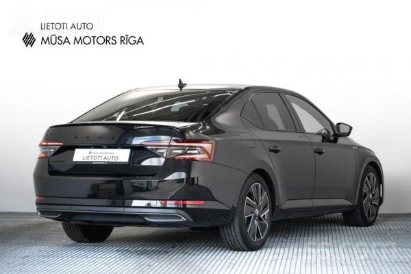 Black Skoda SuperB 2024 in Riga, with an engine capacity of 2.00 L and mileage of 89 thousand km for 28900 €, photo 3 on AUTOMOTO.COM.LV