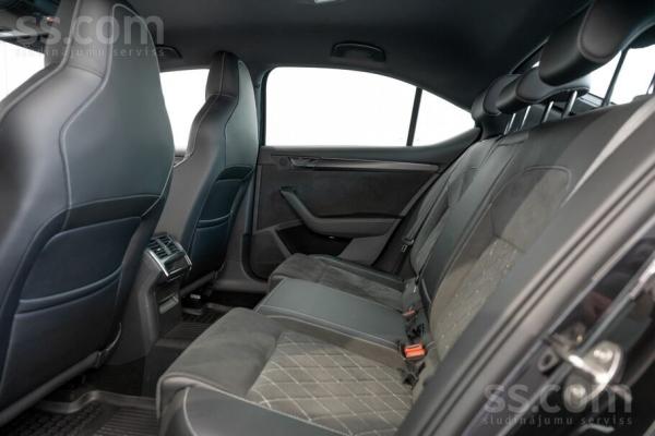Black Skoda SuperB 2024 in Riga, with an engine capacity of 2.00 L and mileage of 89 thousand km for 28900 €, photo 9 on AUTOMOTO.COM.LV