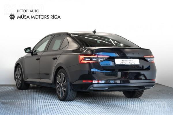 Black Skoda SuperB 2024 in Riga, with an engine capacity of 2.00 L and mileage of 89 thousand km for 28900 €, photo 11 on AUTOMOTO.COM.LV