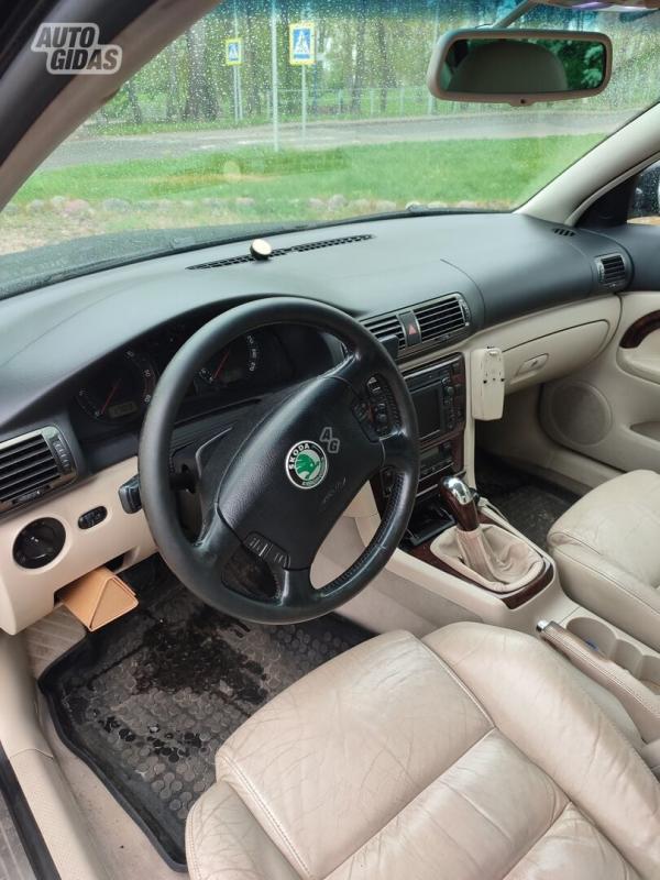 Black Skoda SuperB 2004 in Elektrenai, with an engine capacity of 2.50 L and mileage of 349 thousand km for 1500 €, photo 10 on AUTOMOTO.COM.LV