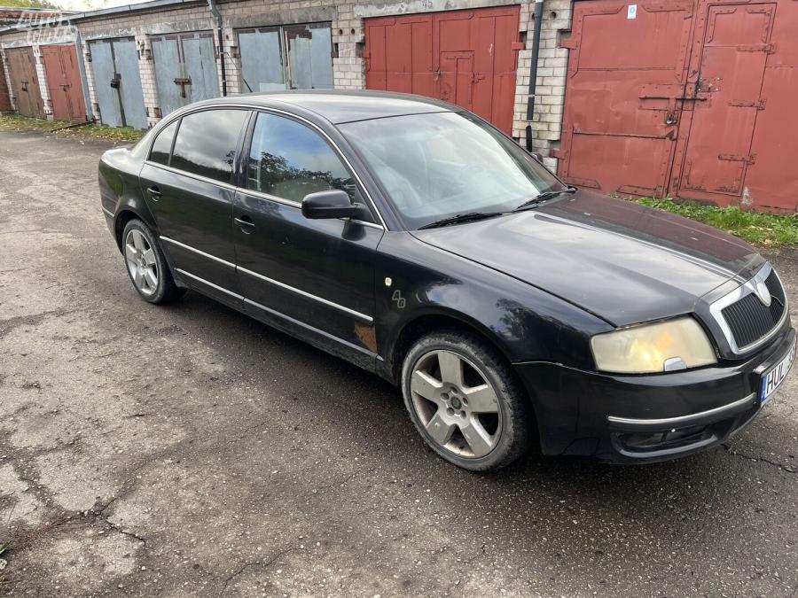 Melns Skoda SuperB 2004 Panevēža, ar dzinēja tilpumu 2.50 L un nobraukumu 300 tūkst. km par 500 €, foto 4 vietnē AUTOMOTO.COM.LV
