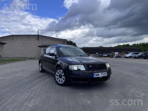 Melns Skoda SuperB 2005 Daugavpils, ar dzinēja tilpumu 1.90 L un nobraukumu 289 tūkst. km par 1300 €, foto 1 vietnē AUTOMOTO.COM.LV