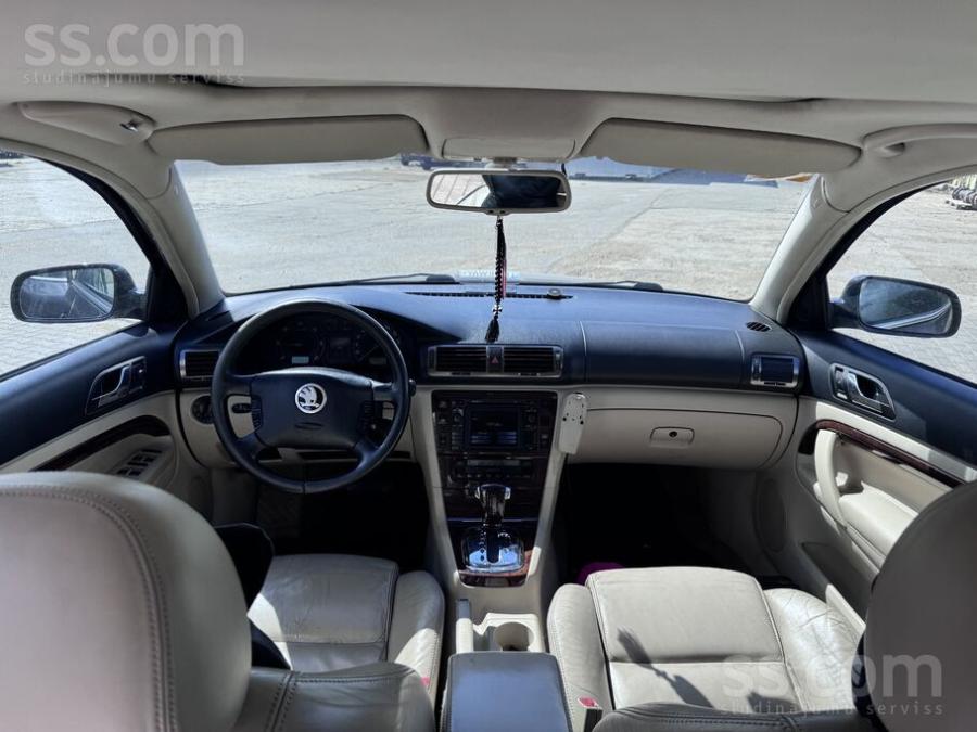 Melns Skoda SuperB 2005 Daugavpils, ar dzinēja tilpumu 1.90 L un nobraukumu 289 tūkst. km par 1300 €, foto 21 vietnē AUTOMOTO.COM.LV