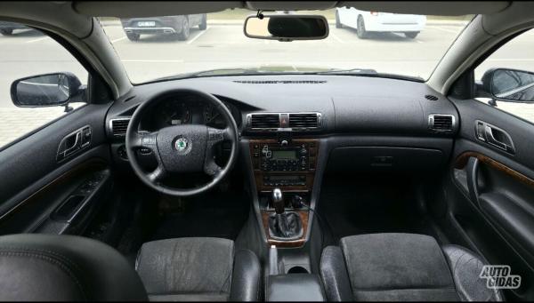 Melns Skoda SuperB 2006 Tauragė, ar dzinēja tilpumu 2.00 L un nobraukumu 340 tūkst. km par 2000 €, foto 5 vietnē AUTOMOTO.COM.LV