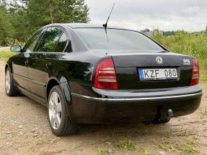 Black Skoda SuperB 2006 in Vilnius, with an engine capacity of 2.50 L and mileage of 175 thousand km for 2100 €, photo 7 on AUTOMOTO.COM.LV