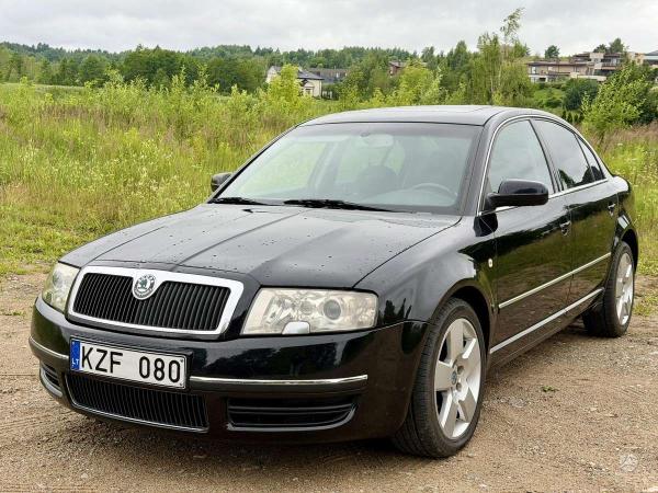 Black Skoda SuperB 2006 in Vilnius, with an engine capacity of 2.50 L and mileage of 175 thousand km for 2100 €, photo 9 on AUTOMOTO.COM.LV
