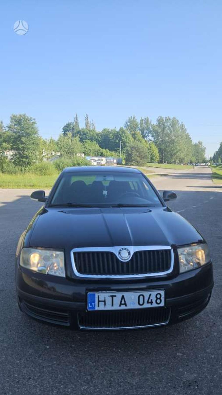Черный Шкода Суперб 2007 в Таураге, объемом двигателя 1.90 л и пробегом 221 тыс. км за 1500 €, фото 3 на AUTOMOTO.COM.LV