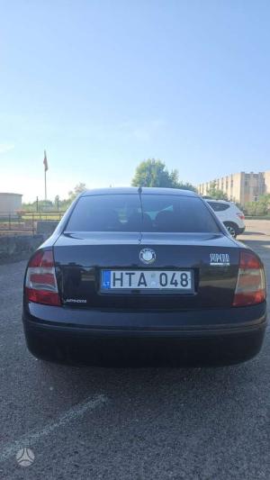 Черный Шкода Суперб 2007 в Таураге, объемом двигателя 1.90 л и пробегом 221 тыс. км за 1500 €, фото 6 на AUTOMOTO.COM.LV