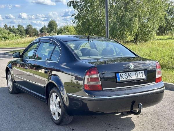 Melns Skoda SuperB 2007 Viļņa, ar dzinēja tilpumu 1.97 L un nobraukumu 265 tūkst. km par 2500 €, foto 3 vietnē AUTOMOTO.COM.LV